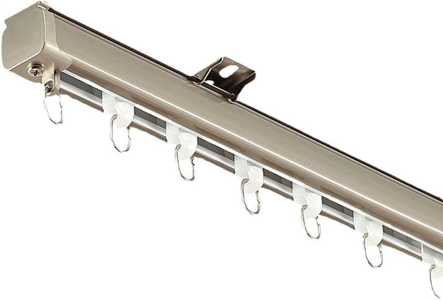 GXCZ Curtain Rods For Windows Heavy-Duty Ceiling Curtain Track, Room ...