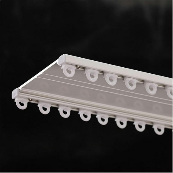 GXCZ Curtain Rods Room Divider Curtain Track, Heavy-Duty Curtain Rail ...