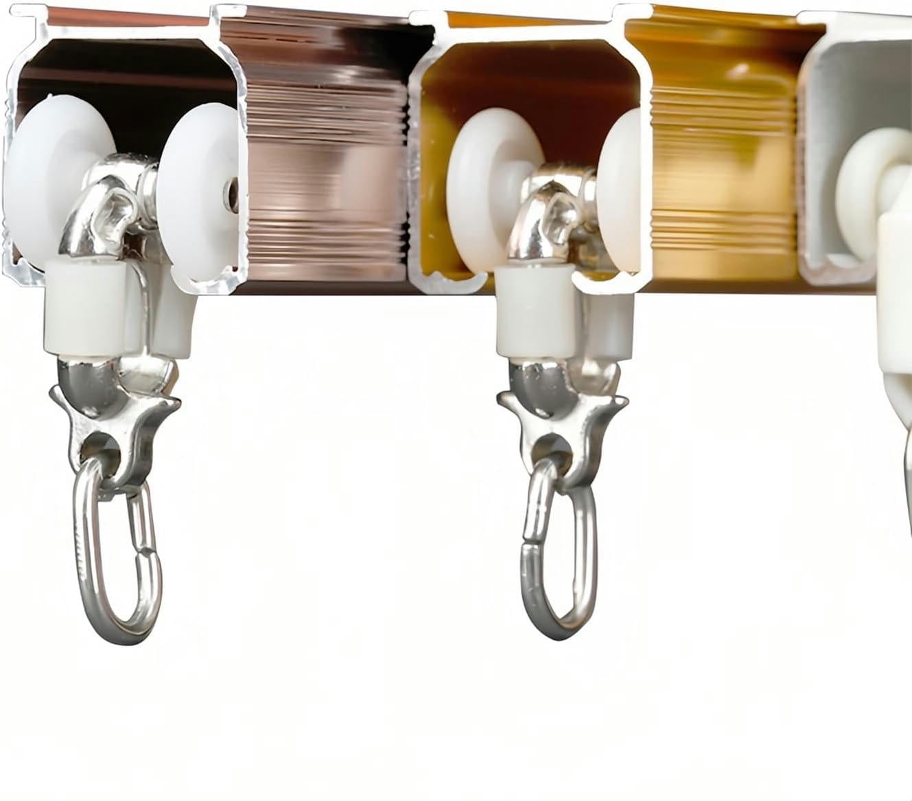 GXCZ Curtain Rods For Windows Aluminum Curtain Track, Ceiling Track For ...