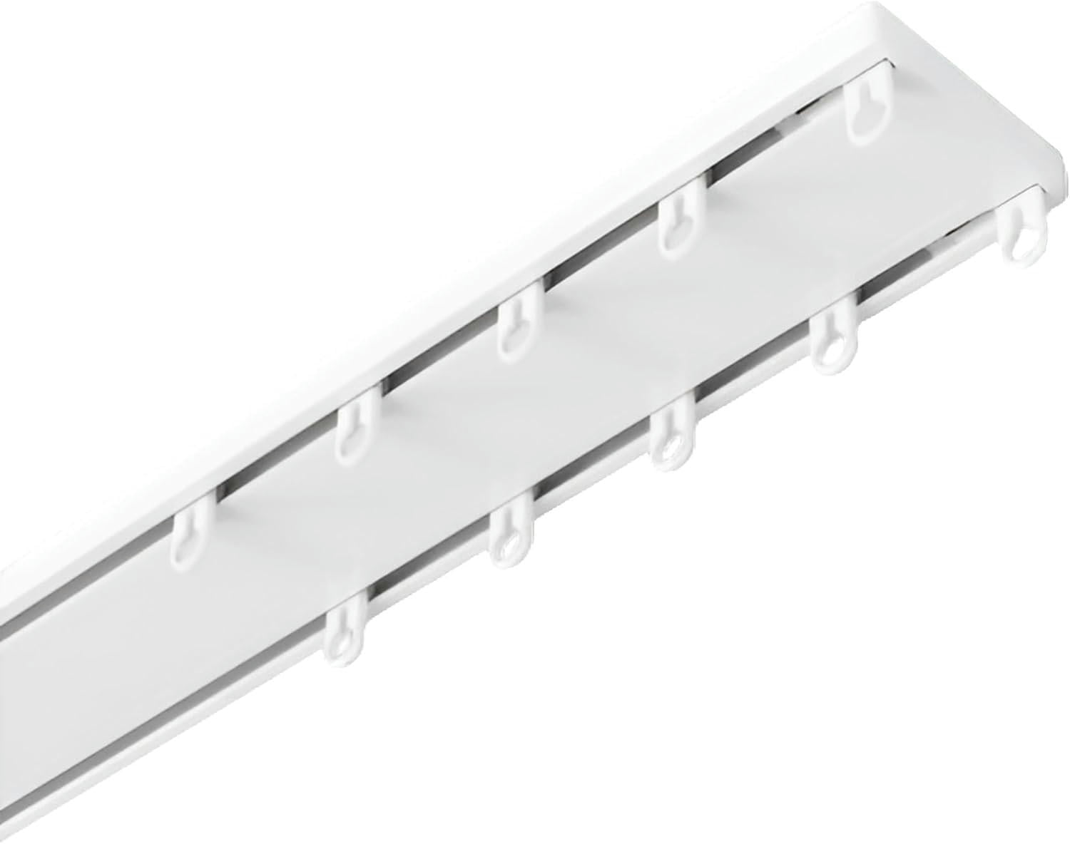 GXCZ Curtain Rods For Windows Double Row Ceiling Curtain Track (Ceiling ...