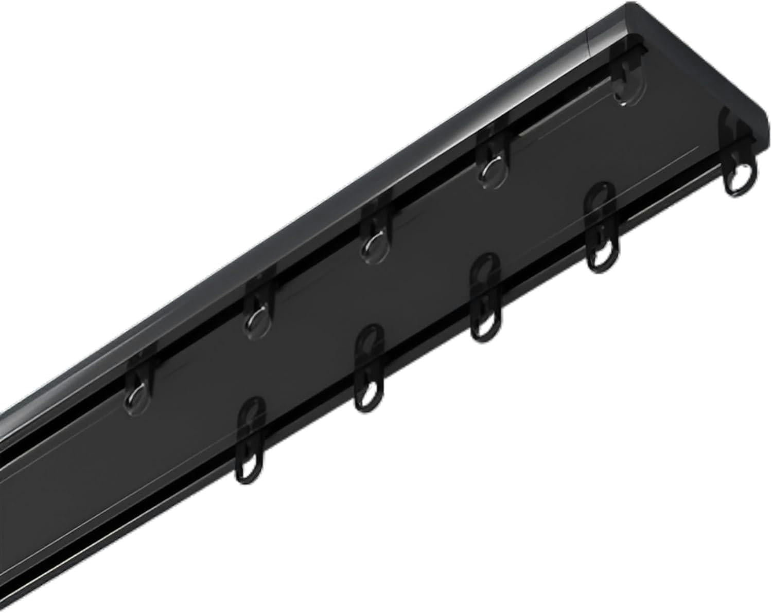 GXCZ Curtain Rods For Windows Double Row Ceiling Curtain Track (Ceiling ...