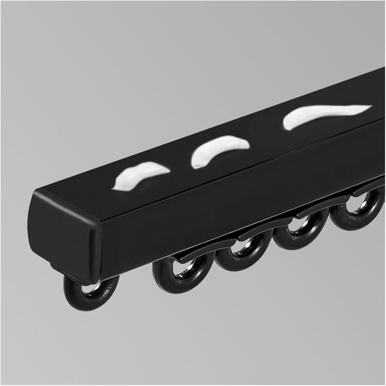 GXCZ Curtain Rods For Windows Self Adhesive Curtain Track, 70 100 200 ...