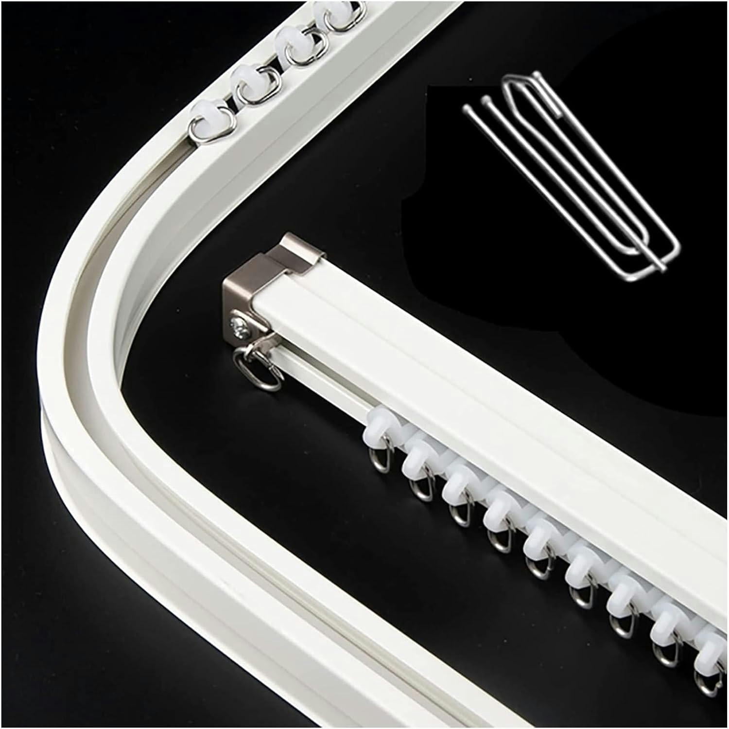 GXCZ No Drill Curtain Rods Ceiling Curtain Track, Curtain Track ...