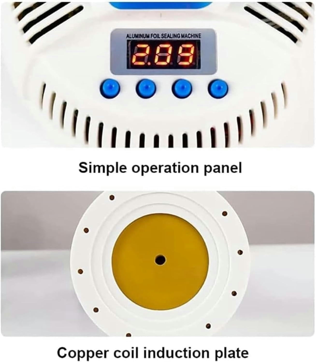 GXCZ Food Saver Vacuum Sealer Machine Handheld Electromagnetic ...