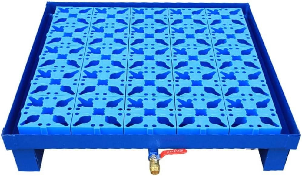 GXCZ Modular Spill Platform With Drain, Metal Forklift Oil Barrel ...