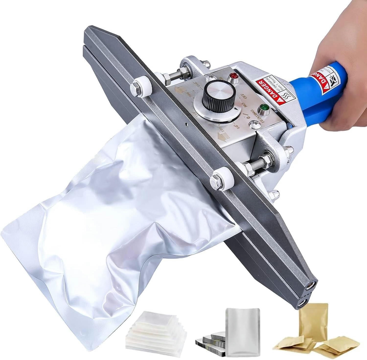 GXCZ Mylar Bag Sealing Packaging Machine, Crimp Heat Sealer ...