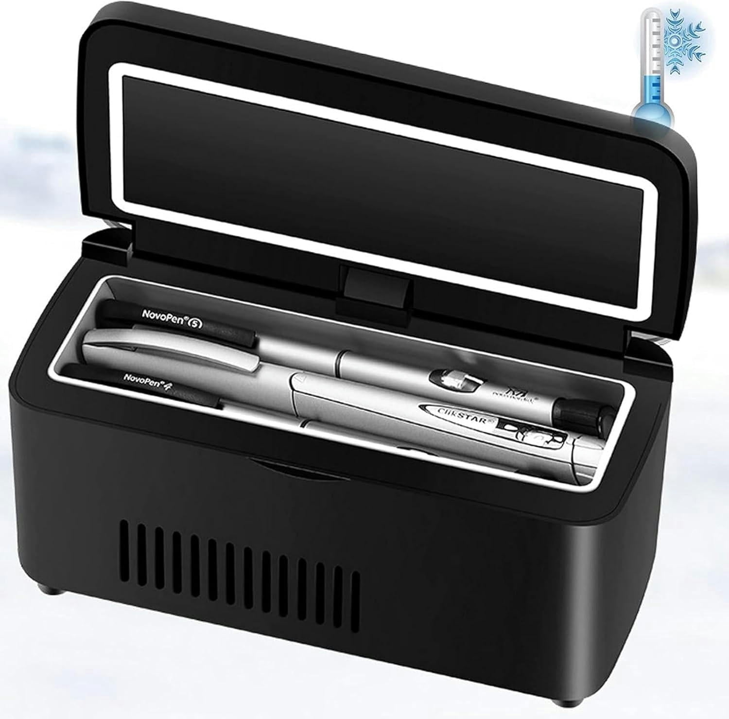 GXCZ Portable Insulin Cooler,Drug Insulin Refrigerator,with LED Display ...