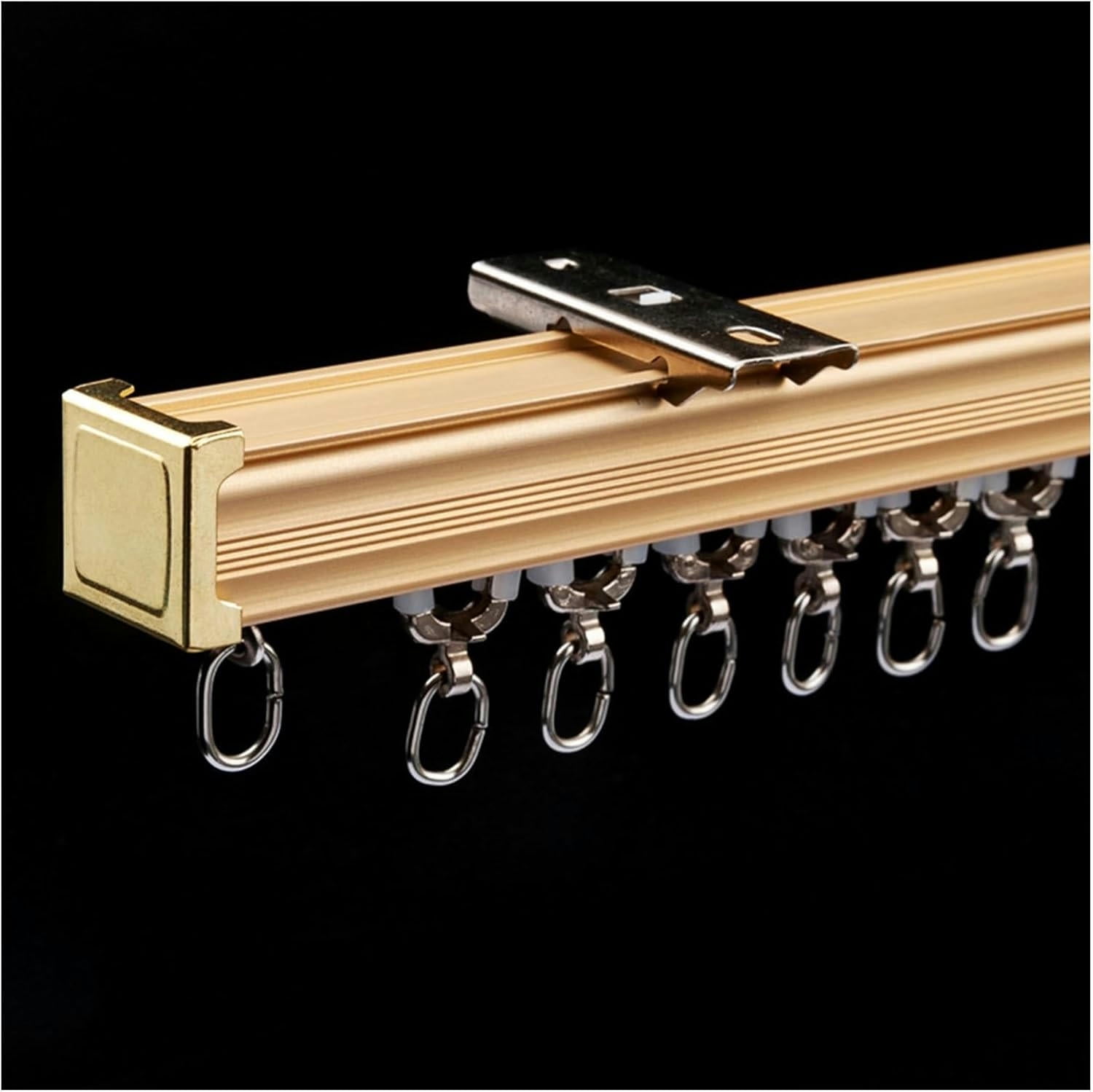 GXCZ Sliding Ceiling Curtain Track - Wall Mounted Curtain Rod System ...