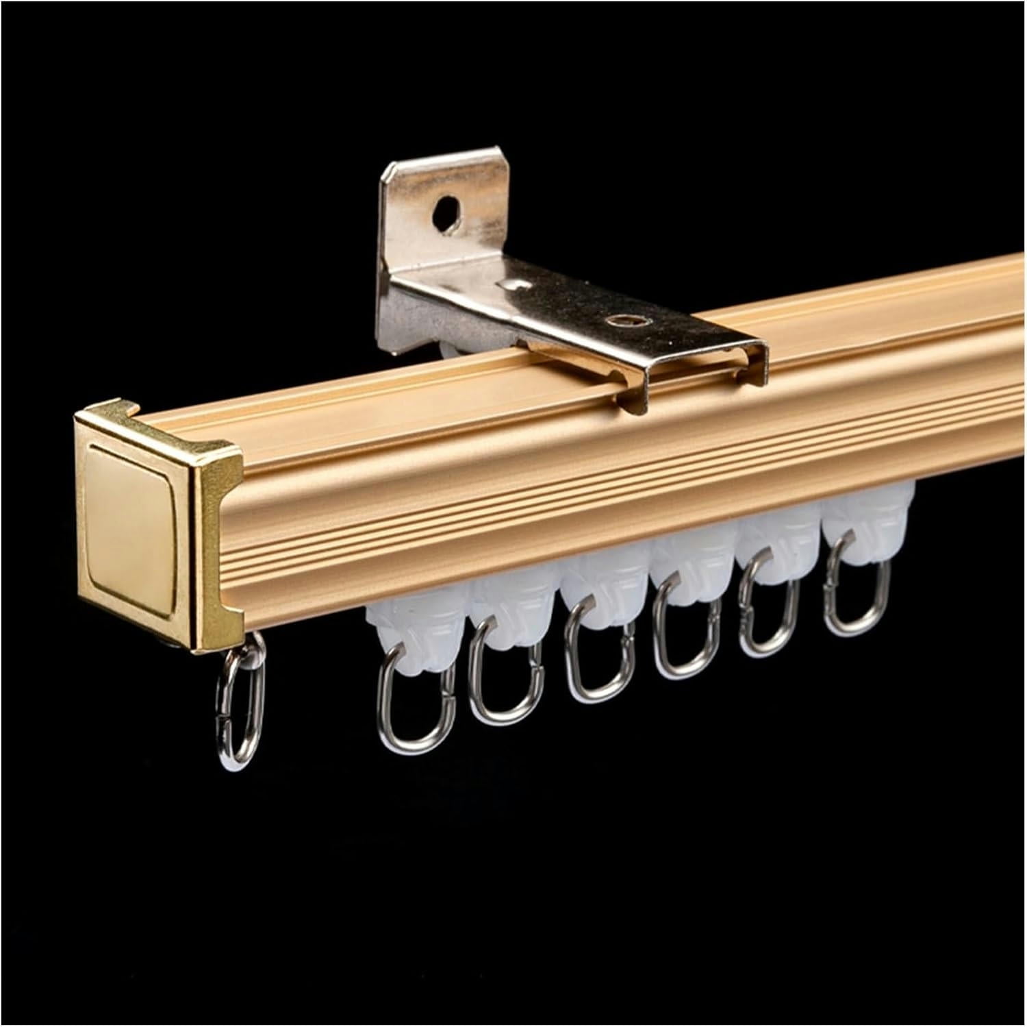 GXCZ Sliding Ceiling Curtain Track - Wall Mounted Curtain Rod System ...