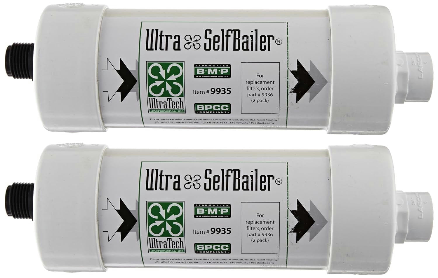 GXCZ Spill Containment Pallet 9937 PVC Ultra-Self Bailer, Large, 4-1/2 ...