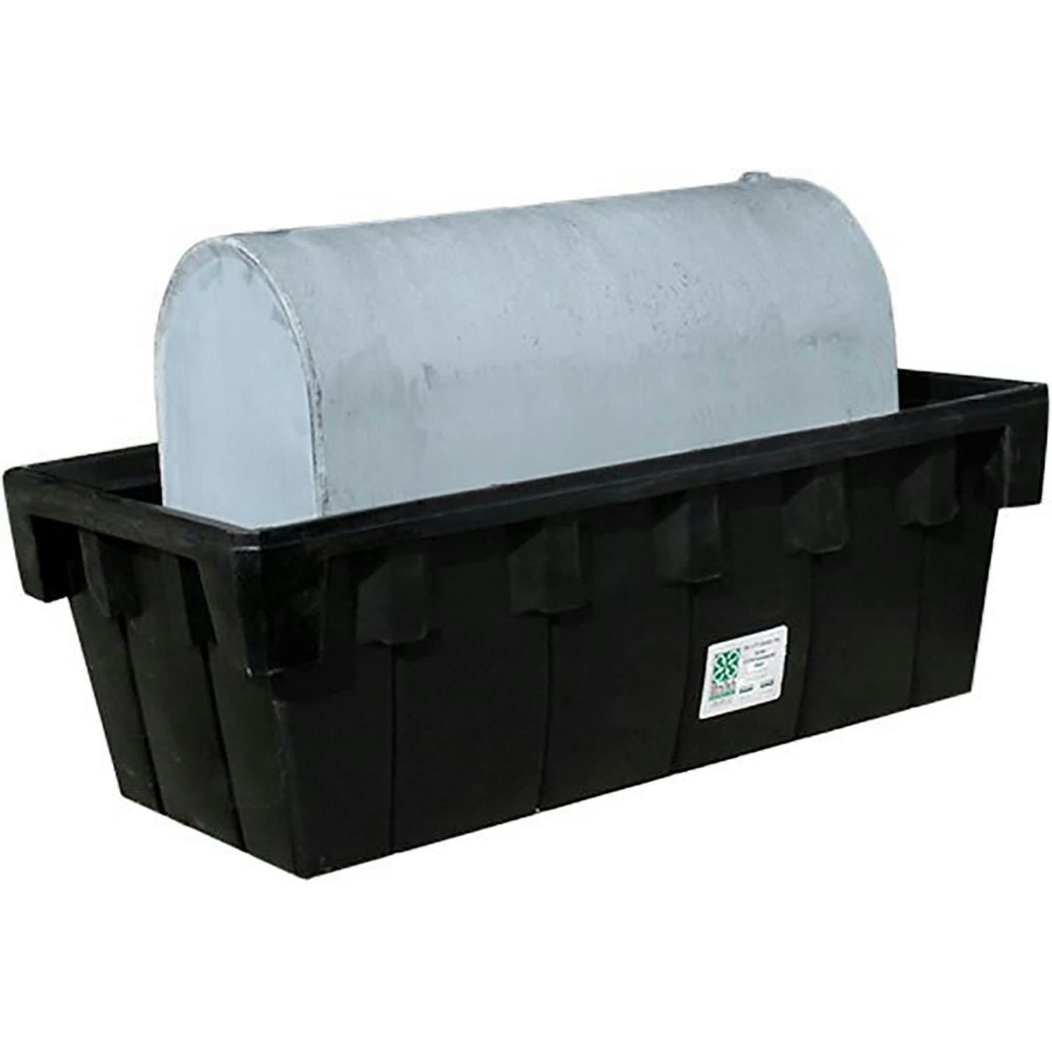 GXCZ Spill Containment Pallet Containment Sump with Drain, Black ...