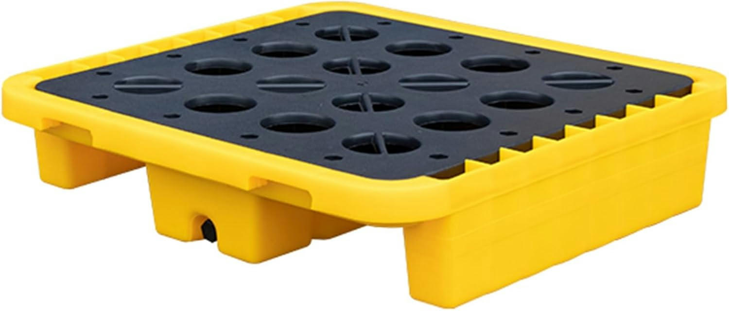 GXCZ Spill Containment Platform, Yellow And Black Polyethylene Pallets ...