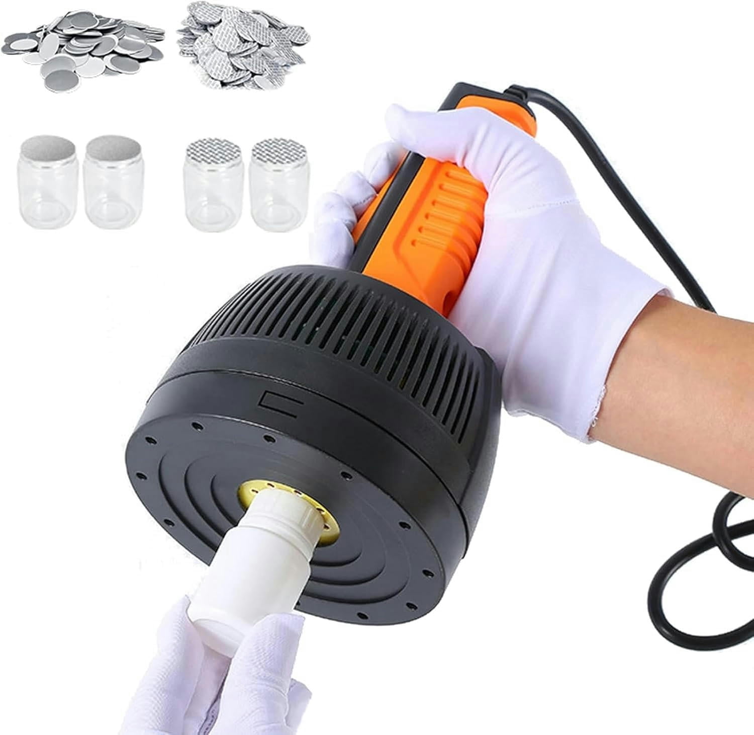 GXCZ Vacuum SealerHand Held Electromagnetic Induction Sealer Bottle ...