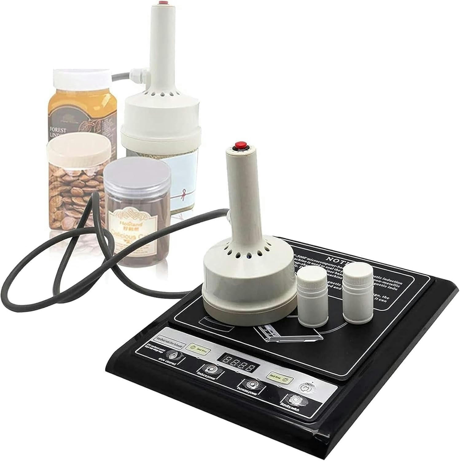 GXCZ Vacuum Sealers Handheld Electromagnetic Induction Sealer, Portable ... GXCZ Vacuum Sealers Handheld Electromagnetic Induction Sealer, Portable ...