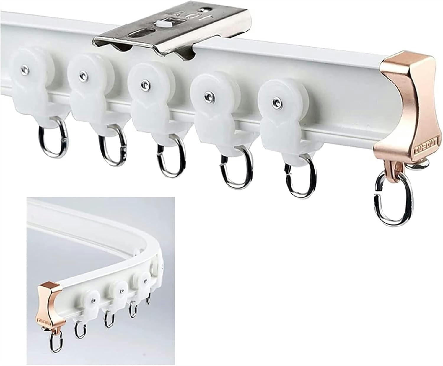 GXCZ Window Curtain Rod Ceiling Curtain Track, Curtain Track, Ceiling ...