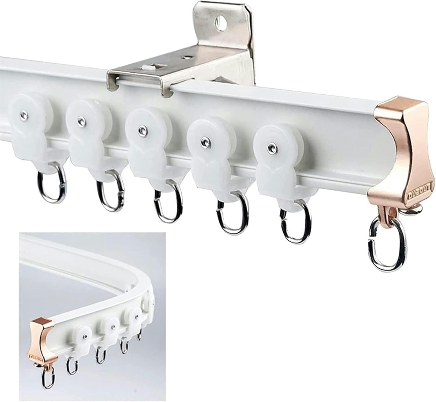 GXCZ Window Curtain Rod Ceiling Curtain Track, Curtain Track, Ceiling ...