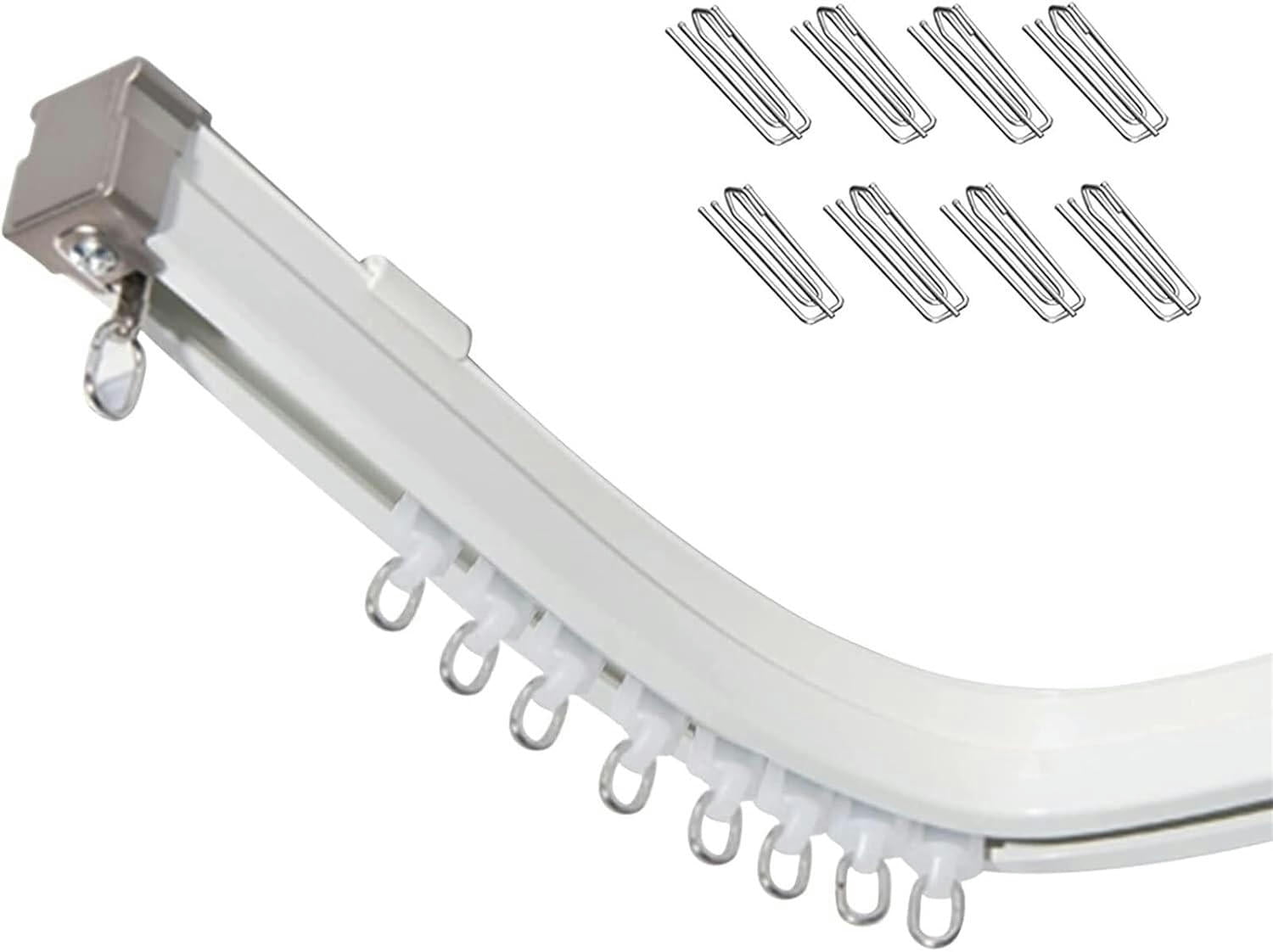 GXCZ Window Curtain Rod Curtain Track, Ceiling Curtain Track, Wall ...