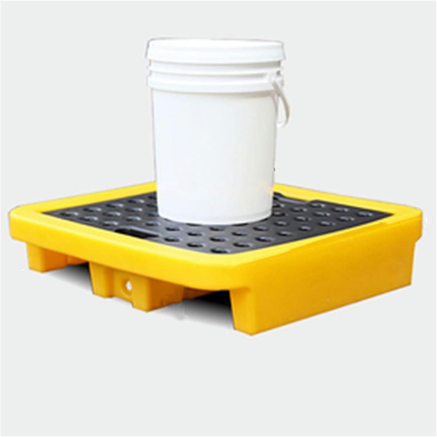 GXCZ Yellow Polyethylene Two Drum Spill Pallet, Spill Platform Static ...