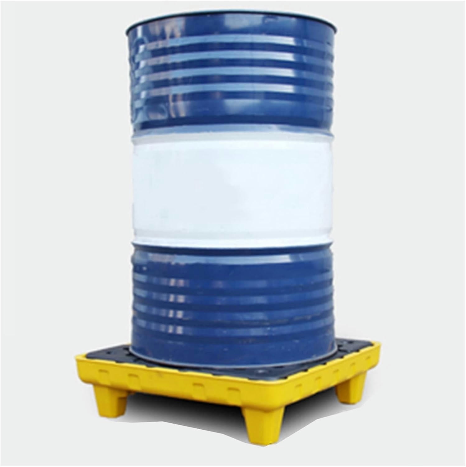 GXCZ Yellow Polyethylene Two Drum Spill Pallet, Spill Platform Static ...