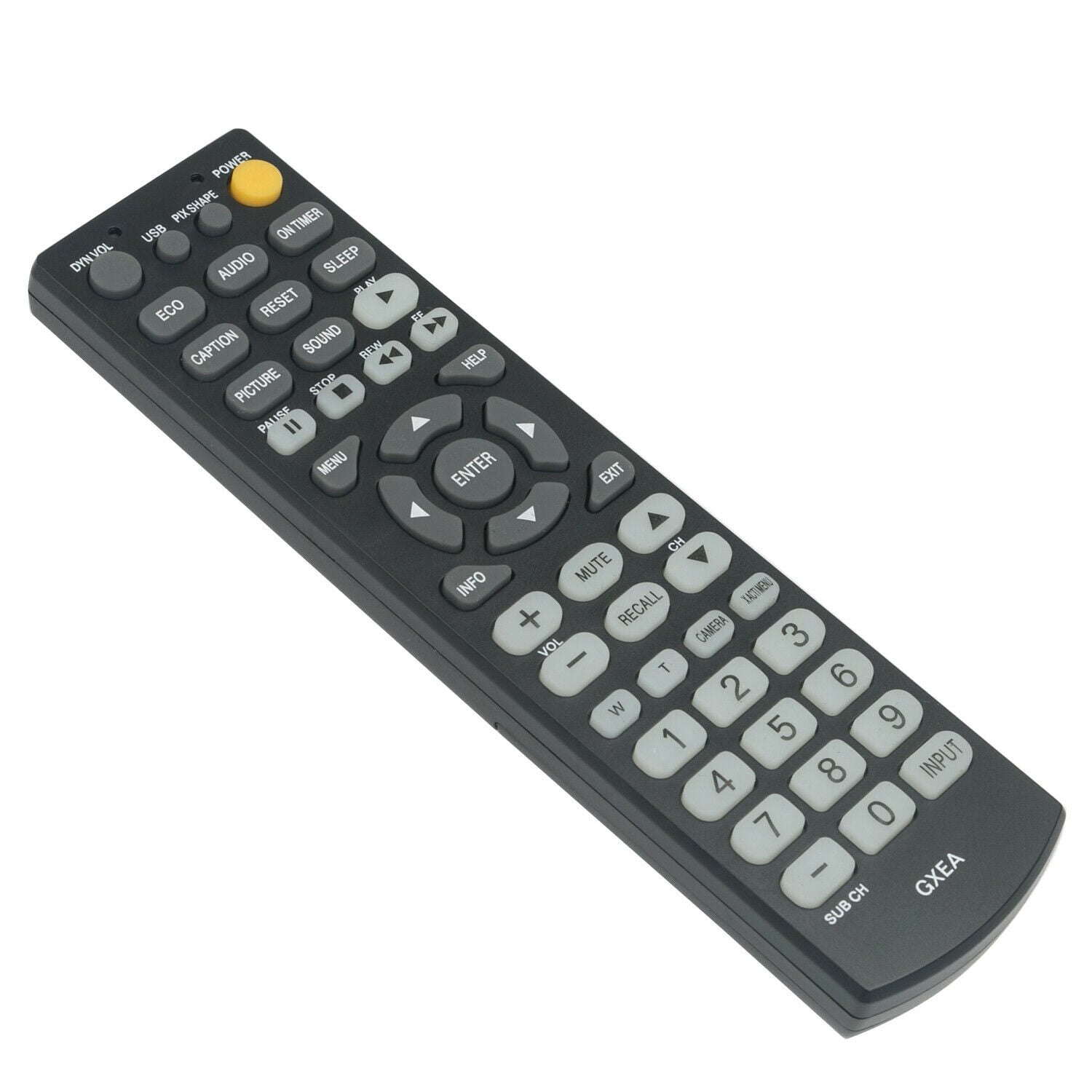 GXEA Replace Remote for Sanyo TV DP32242 DP37840 DP40142 DP42410 ...