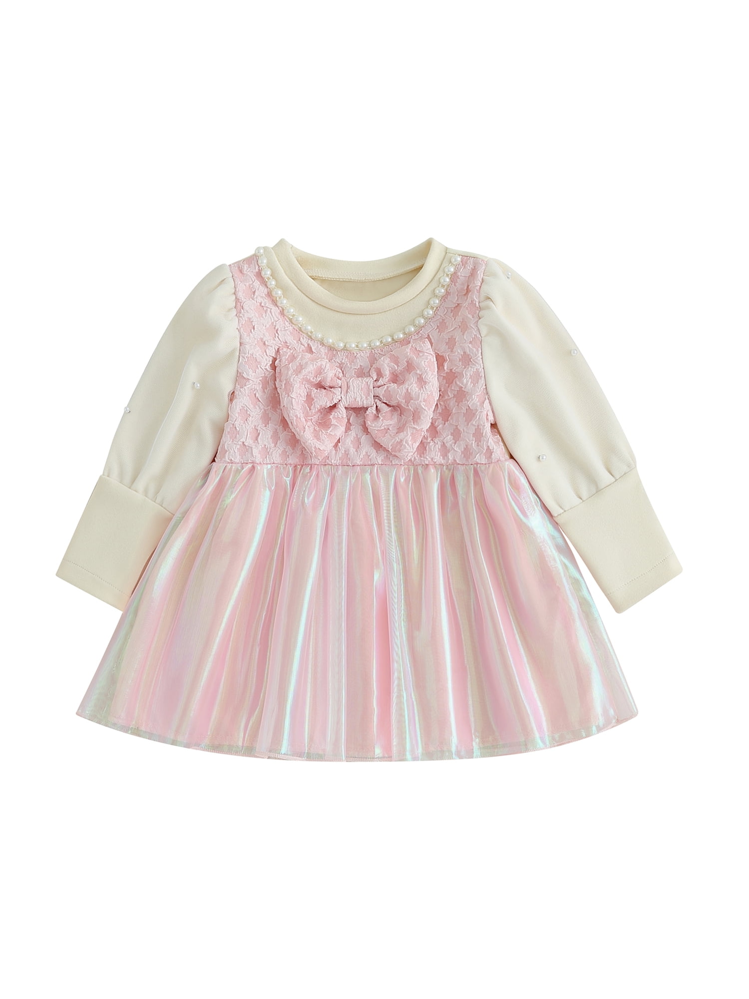 GXFC Baby Girls Fall A-line Dress Clothes 6M 1T 2T 3T Kids Girls Long ...