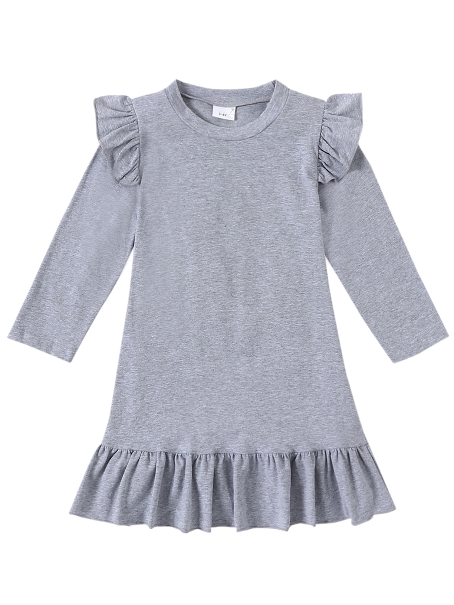 GXFC Baby Girls Fall Tunic Dress 6M 12M 18M 2T 3T Toddler Girls Long ...
