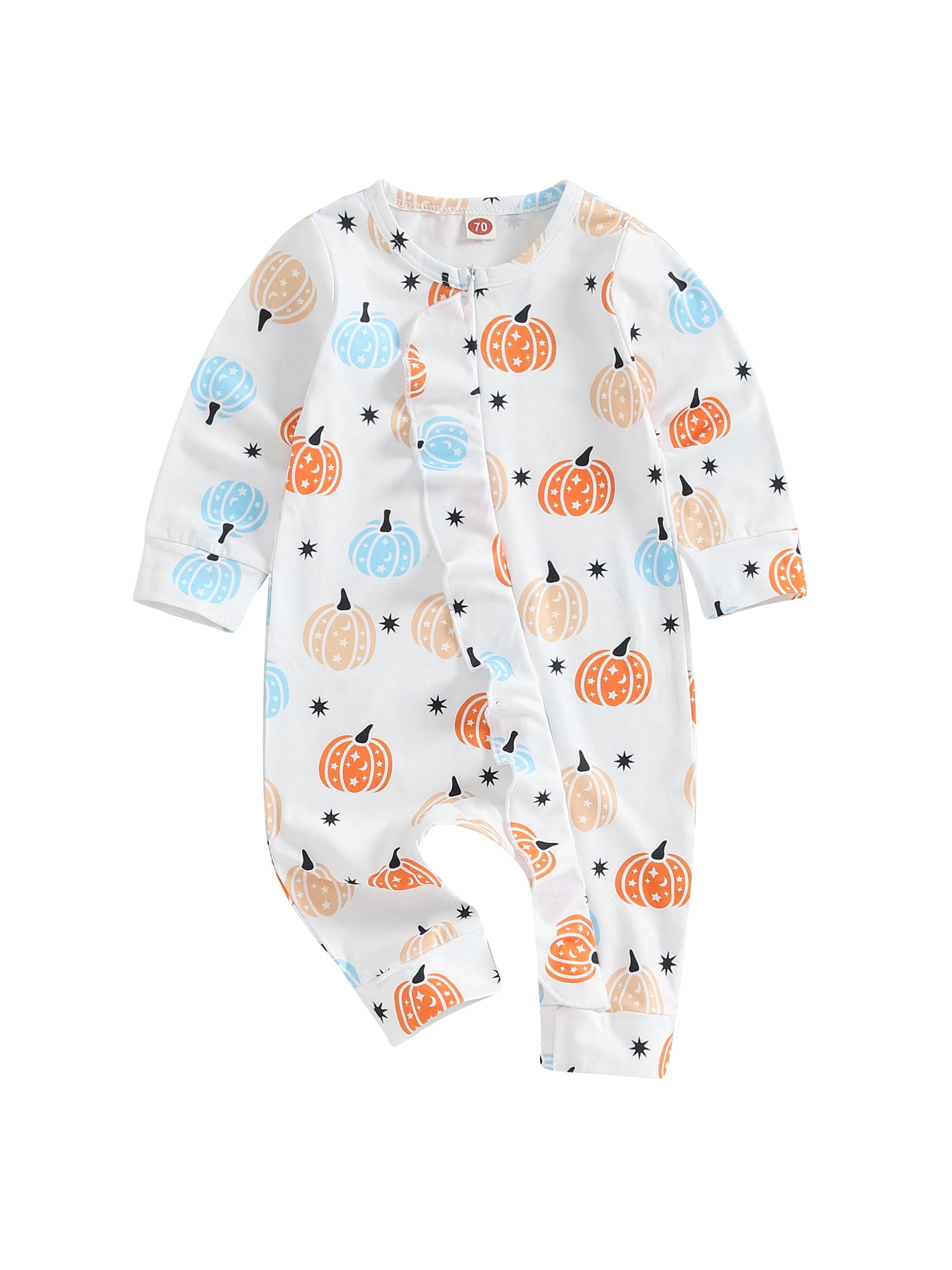 GXFC GXFC Baby Halloween Clothes for Boy Girls 3M 6M 9M 12M 18M 24M Newborn Long Sleeve Pumpkin ...