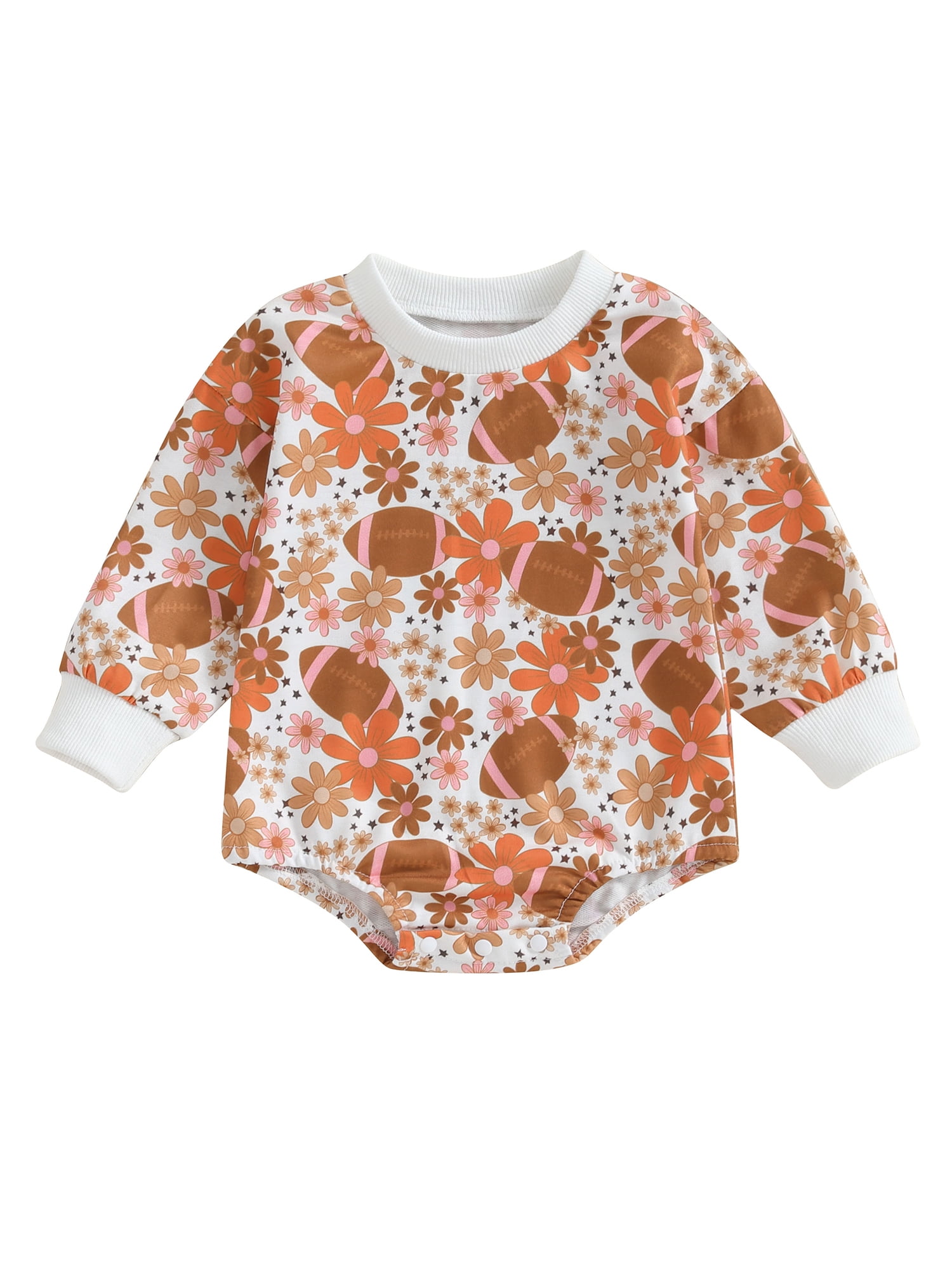 GXFC Infant Fall Romper for Girls 6M 12M 18M Baby Girls Long Sleeve ...