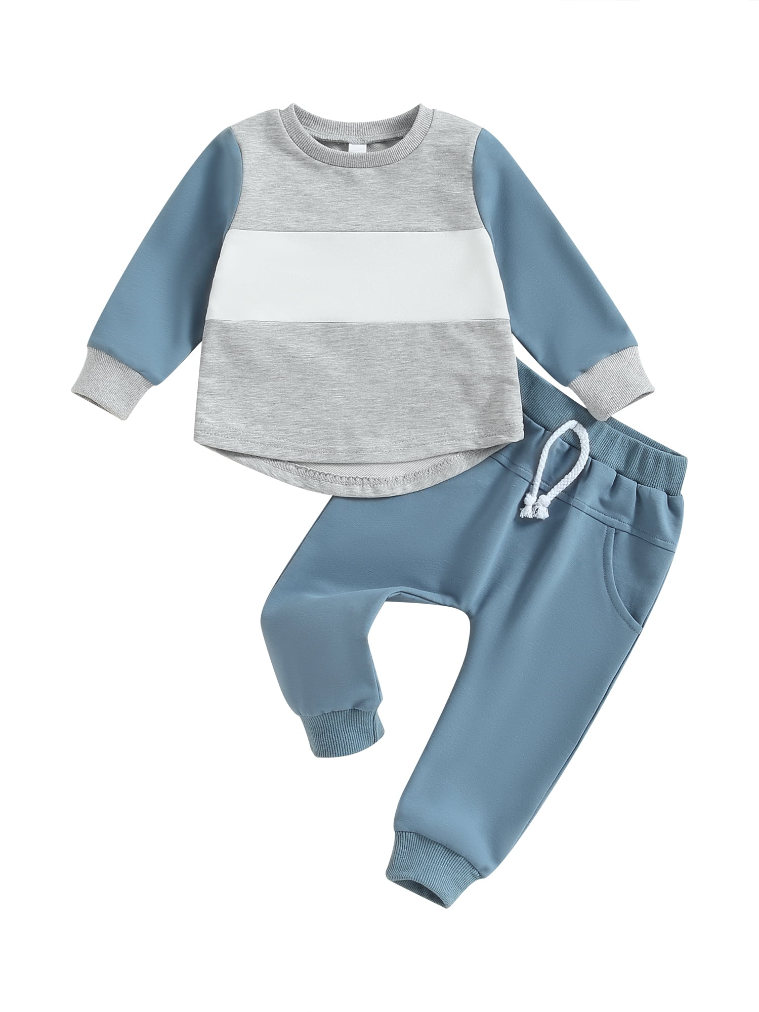 GXFC Kids Boys Fall Tracksuit Outfits Clothes 6M 1T 2T 3T 4T Toddler ...