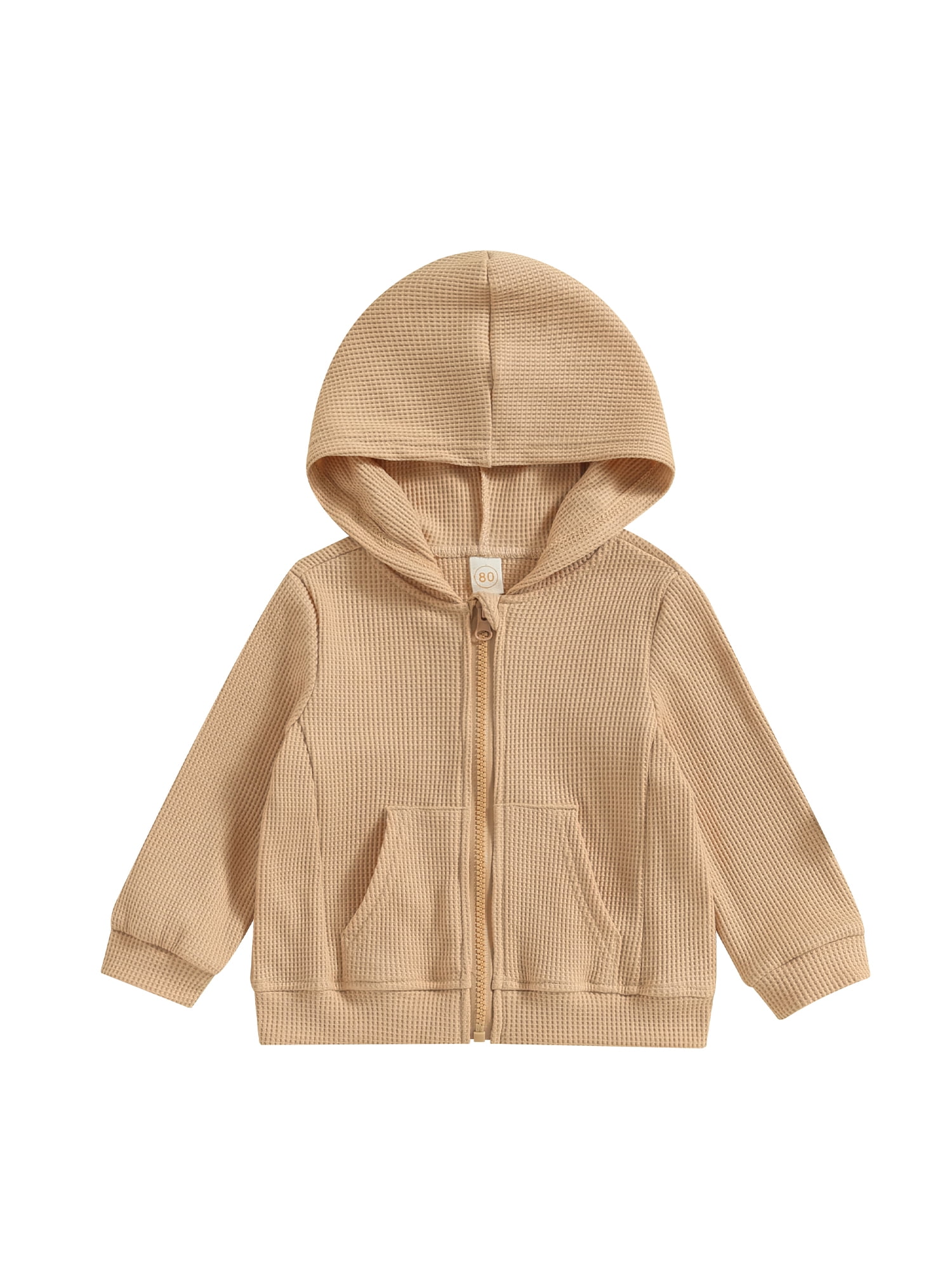 GXFC Little Girl Fall Outerwear Kids Girl Long Sleeve Zip Up Hooded ...