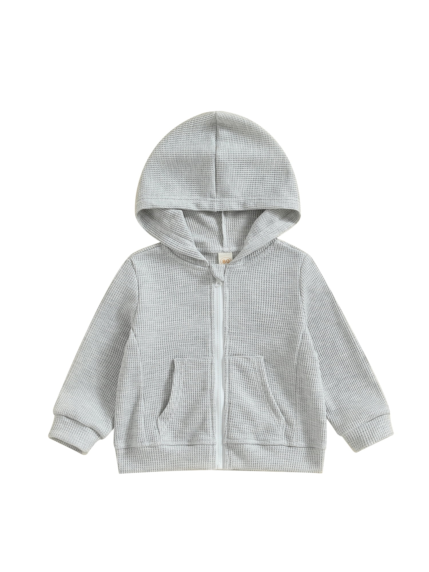 GXFC Little Girl Fall Outerwear Kids Girl Long Sleeve Zip Up Hooded ...