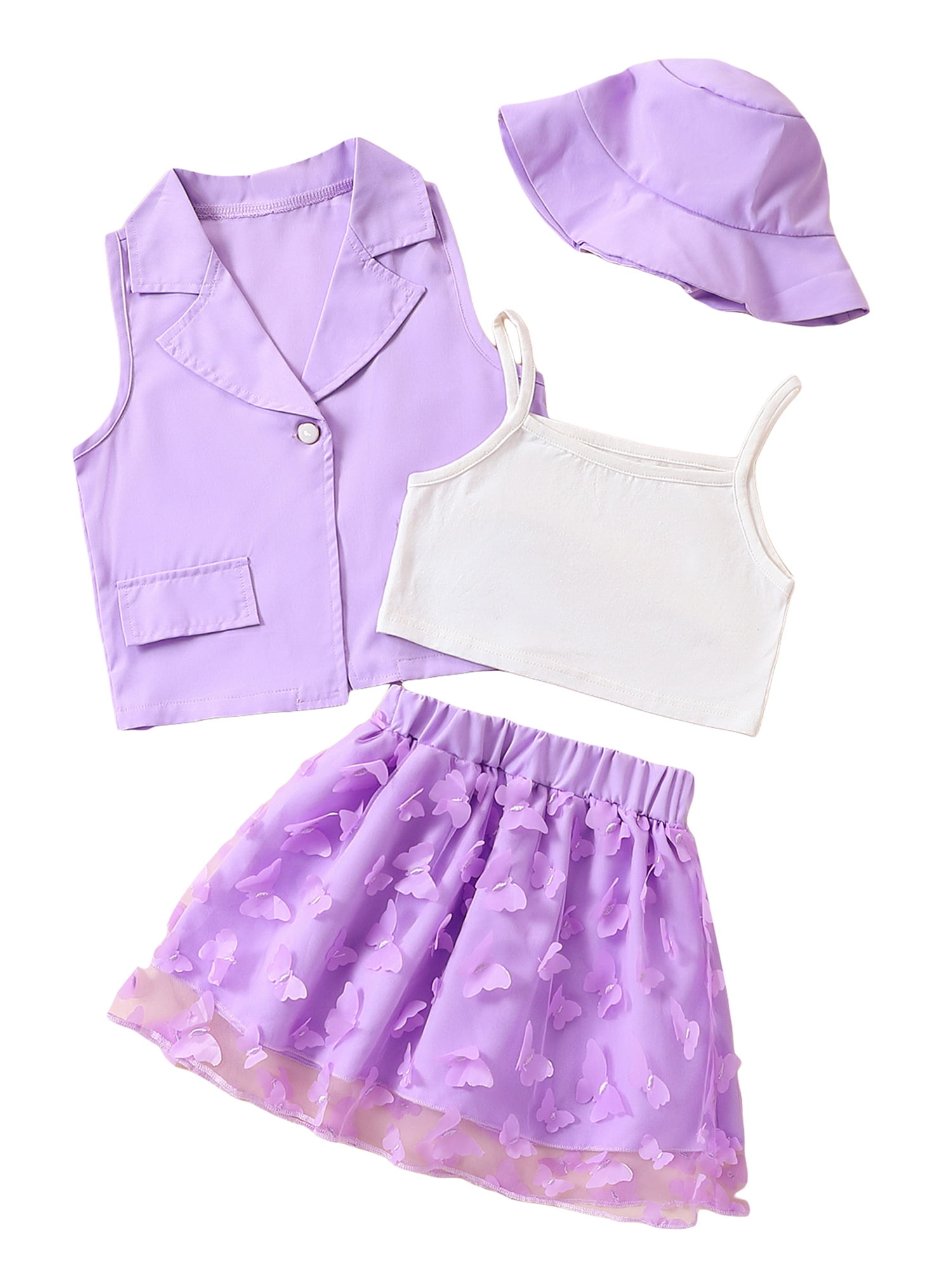 GXFC Little Girl Fall Outfits Set Clothes 3T 4T 5T 6T 7T 8T Kids Girl ...