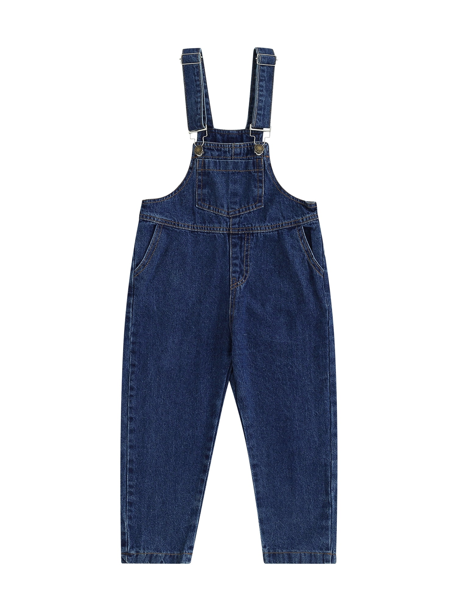 GXFC Little Girls Denim Suspender Overalls Pants Kids Girls One Piece ...
