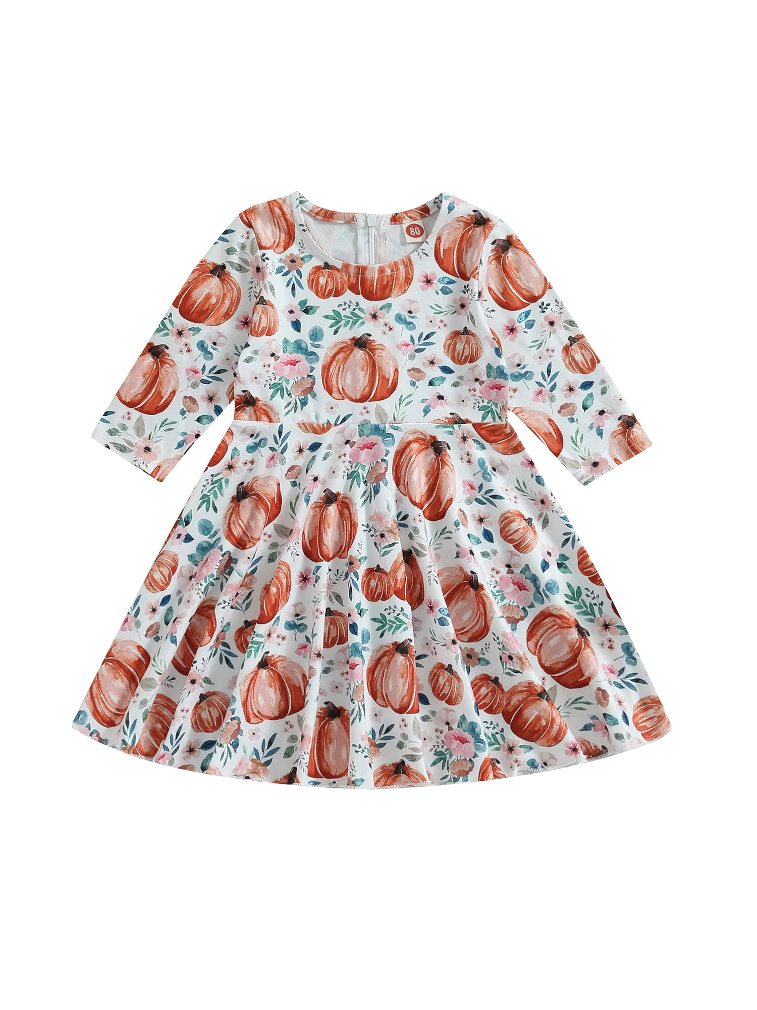GXFC Little Girls Fall A-line Dress Clothes 2T 3T 4T 5T 6T Kids Girls ...