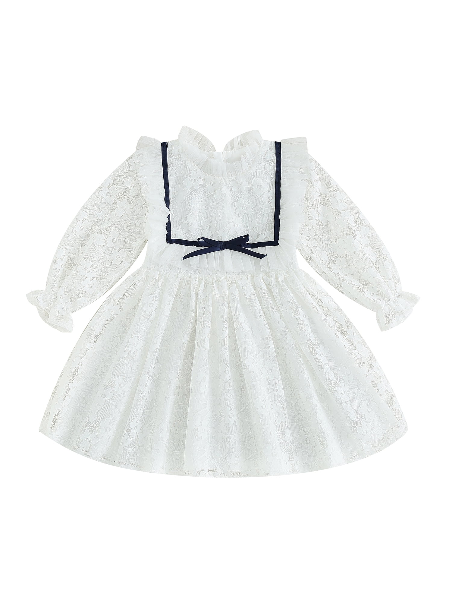 GXFC Little Girls Fall Lace Princess Dress Clothes 3T 4T 5T 6T 7T Kids ...