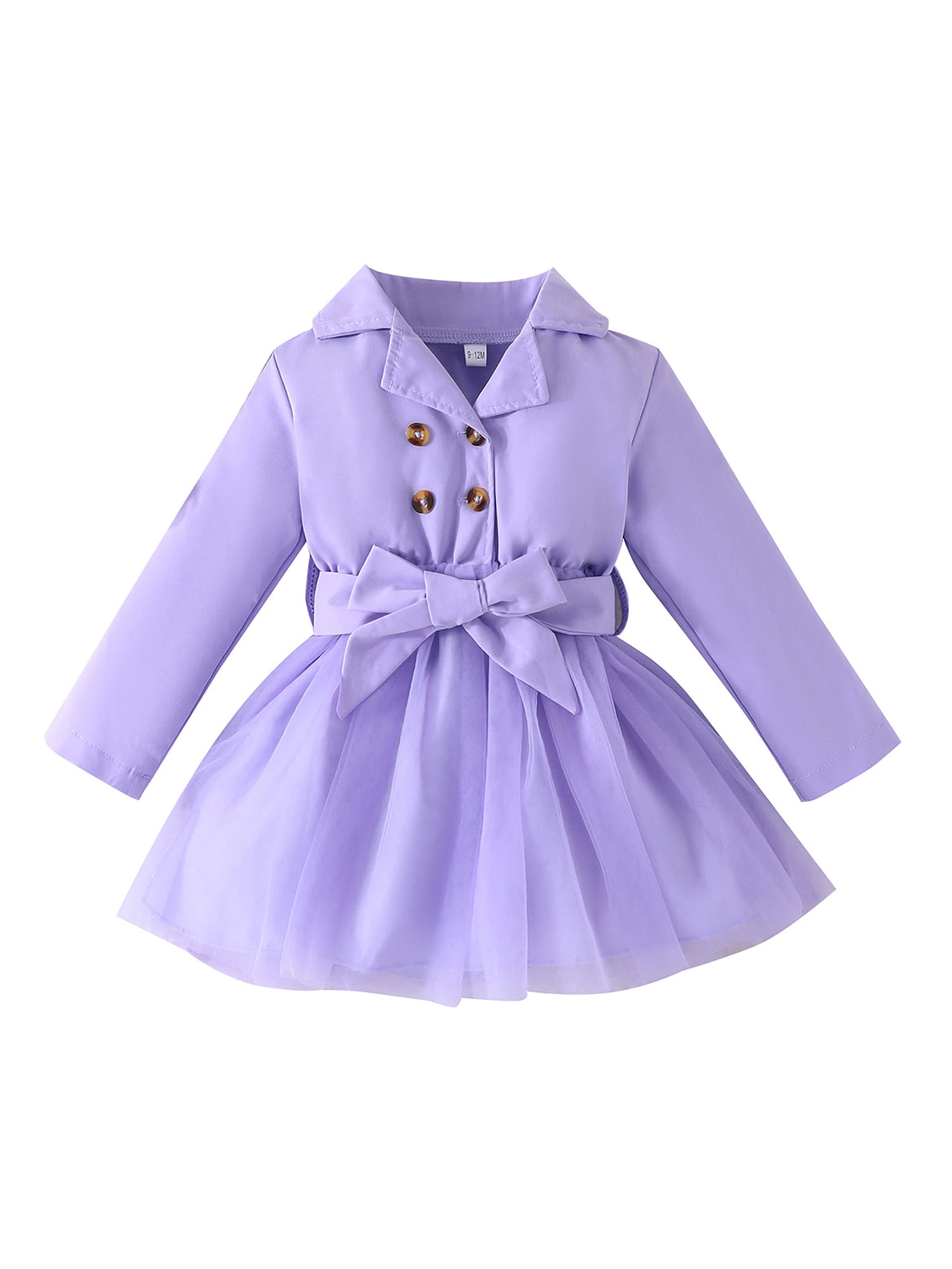 GXFC Little Girls Fall Princess Dress Clothes 9M 1T 2T 3T 4T 5T Kids ...