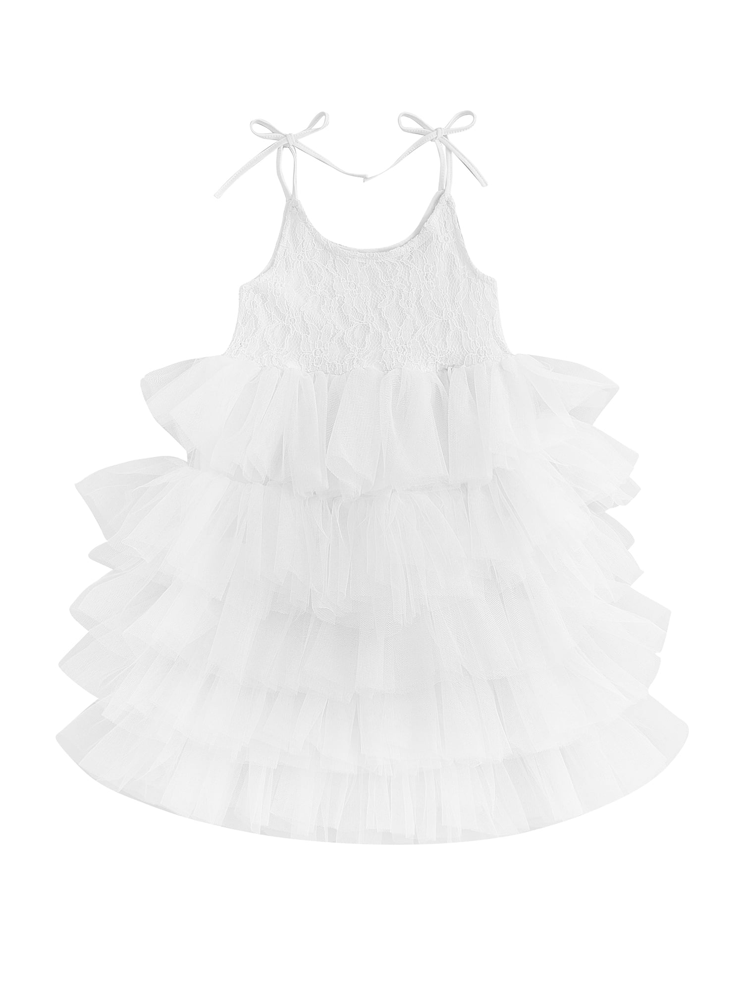 GXFC Little Girls Lace Princess Dress 2T 3T 4T 5T 6T 7T Kids Girls ...