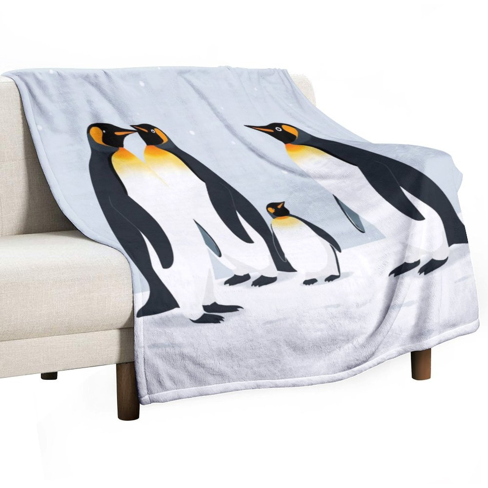GXFC Penguins snow sky, winter sofa dormitory home decoration, must ...