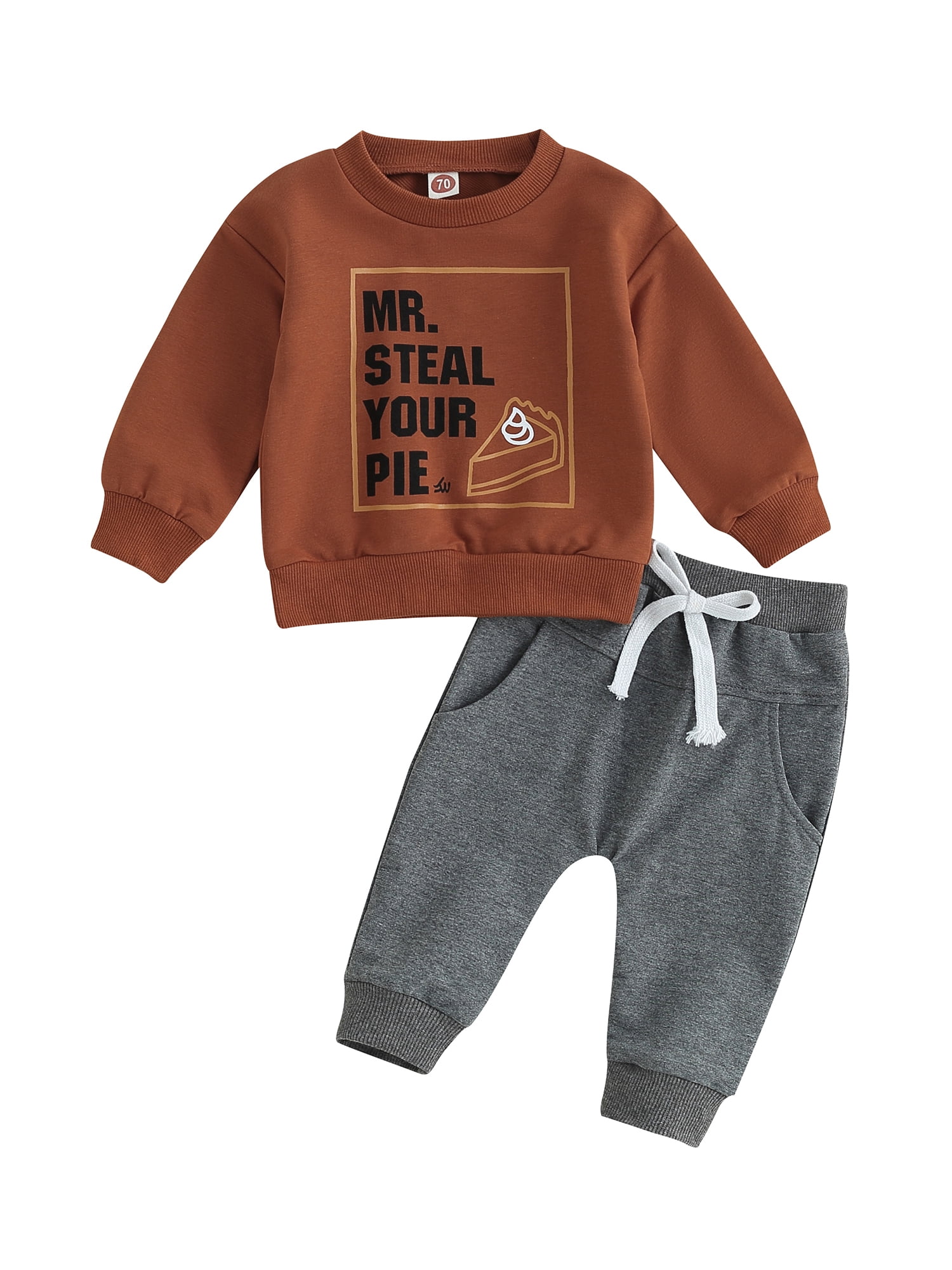 GXFC Toddler Boys Fall Outfits 6M 1T 2T 3T Children Boys Long Sleeve ...