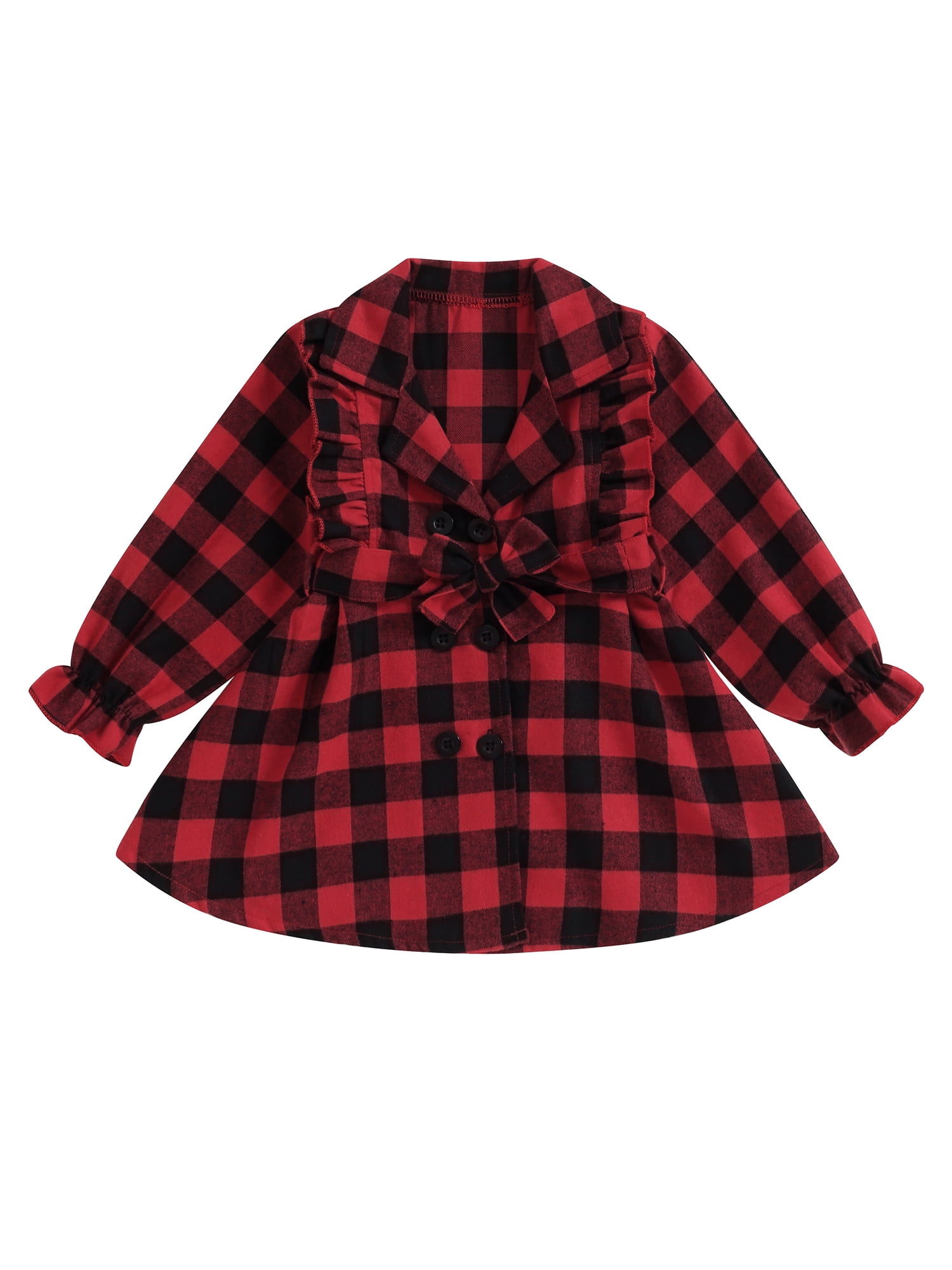 GXFC Toddler Girls Fall Dress Clothes 6M 1T 2T 3T 4T Kids Girls Long ...