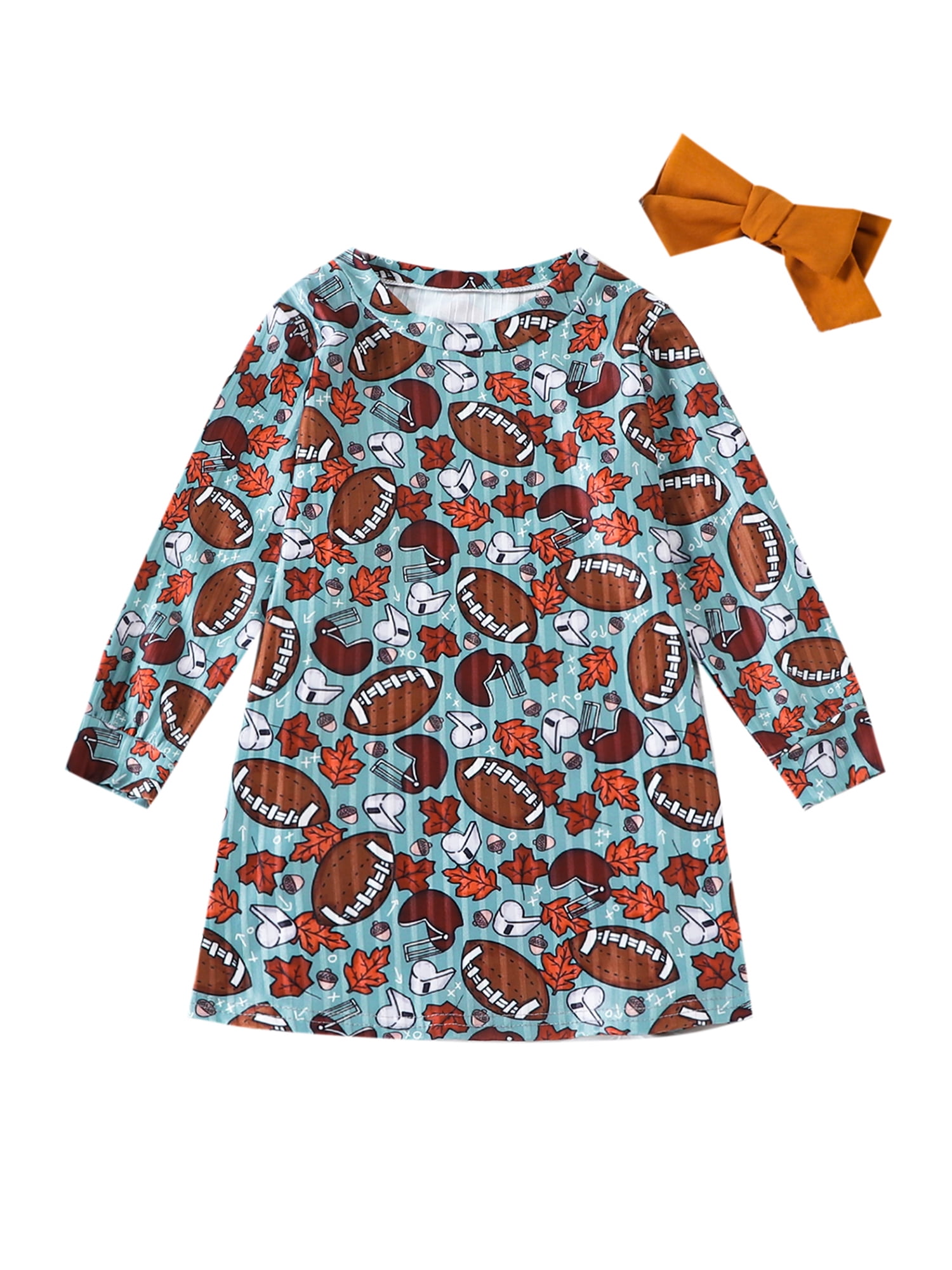 GXFC Toddler Girls Long Tunic Dress 6M 1T 2T 3T 4T Kids Girls Long ...