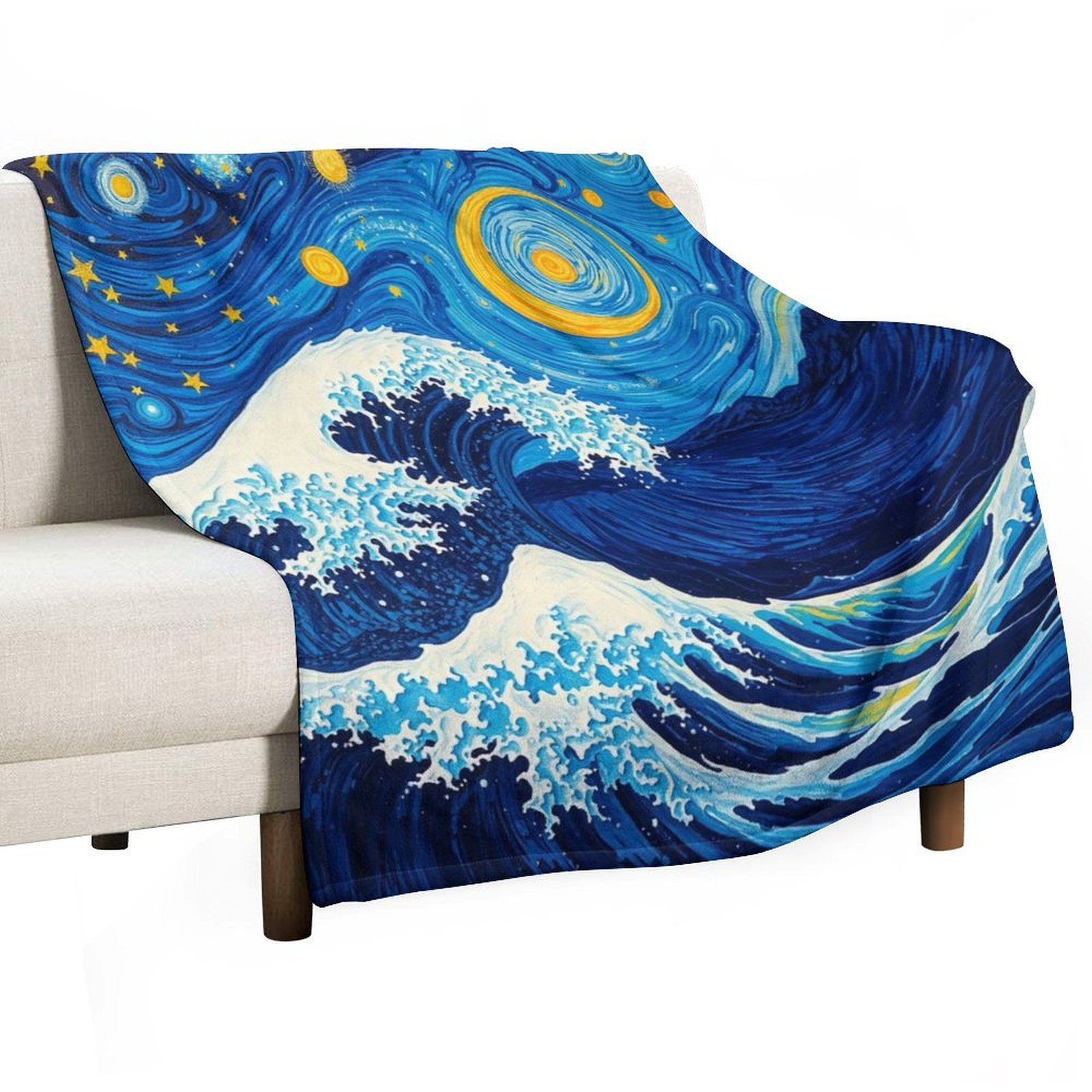 GXFC starry night wave sun, winter sofa dormitory home decoration, must ...