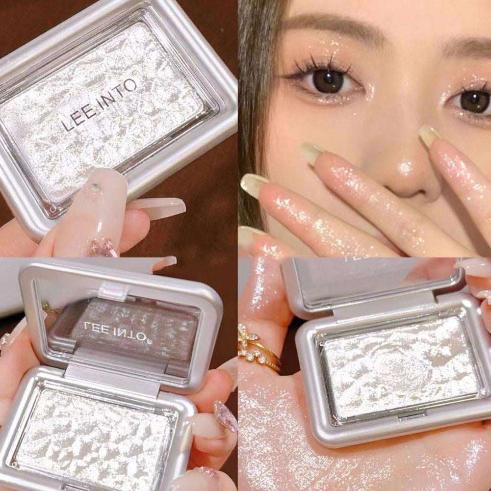 GXFCAI Highlighter Powder Palette Eyeshadow Face Contour Shimmer ...