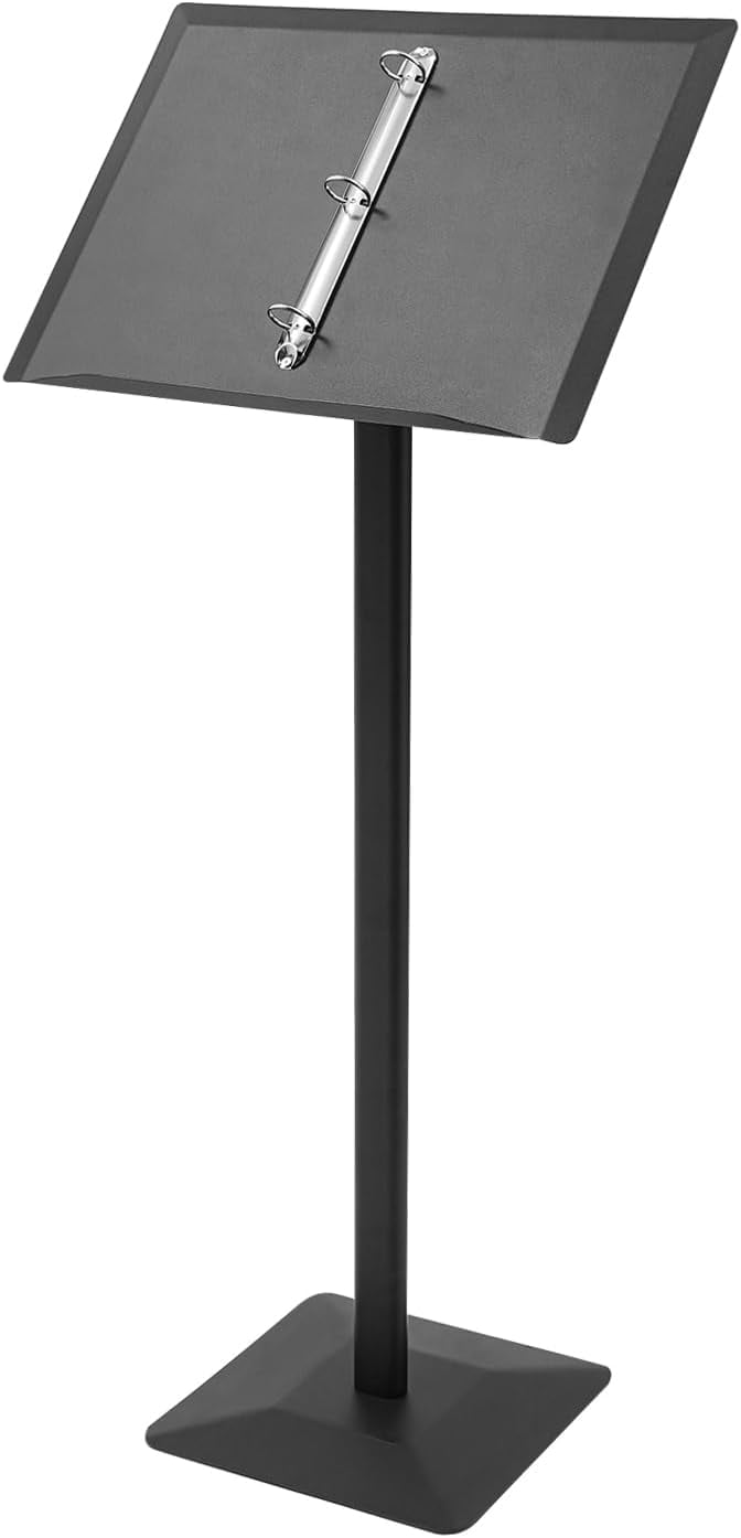 GXFCHYL Vertical Flip Menu Stand Sign Holder Stand with Removable Ring ...