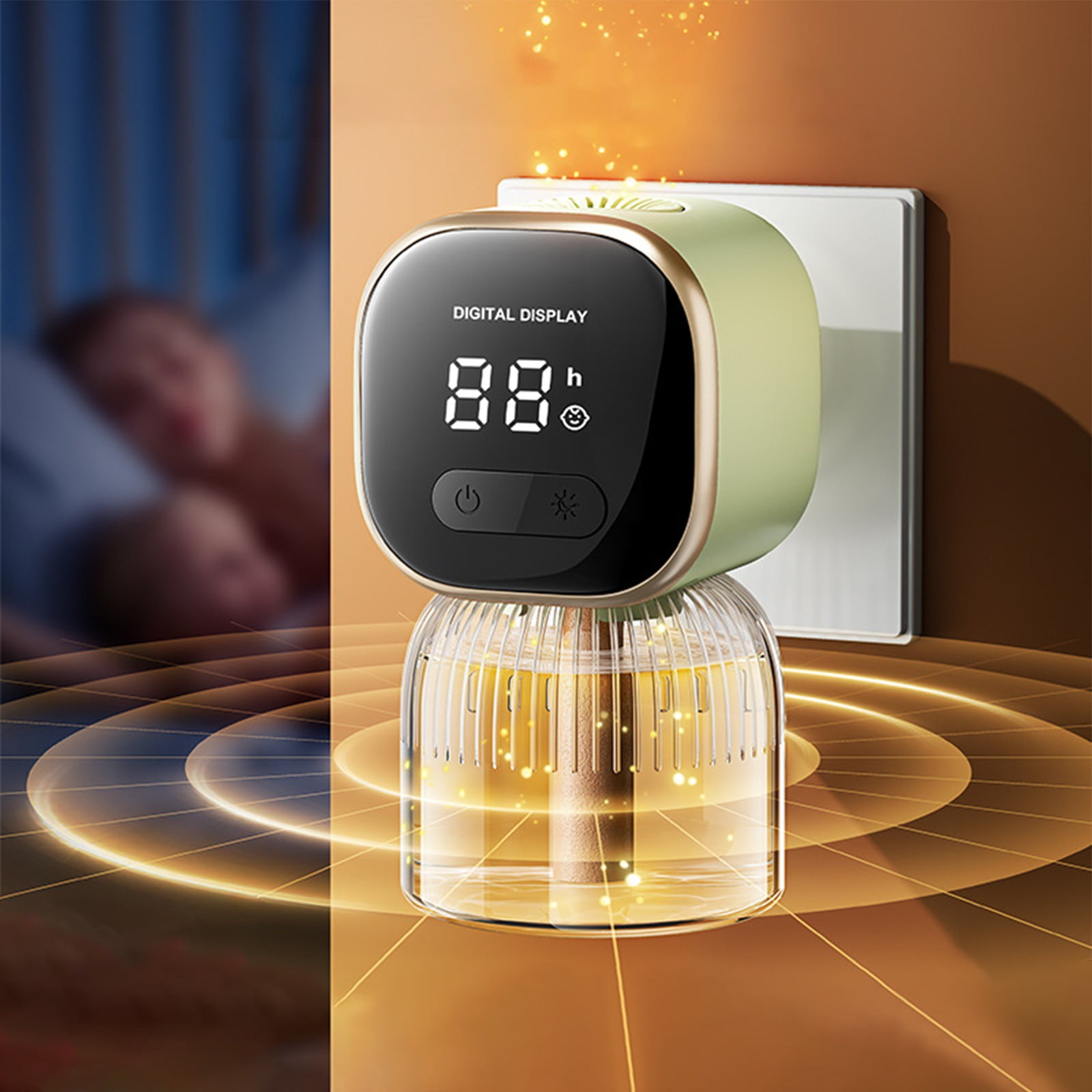 GXFMYA Electrical Mosquito Repellent Liquid Heater – Odorless Plug-in ...