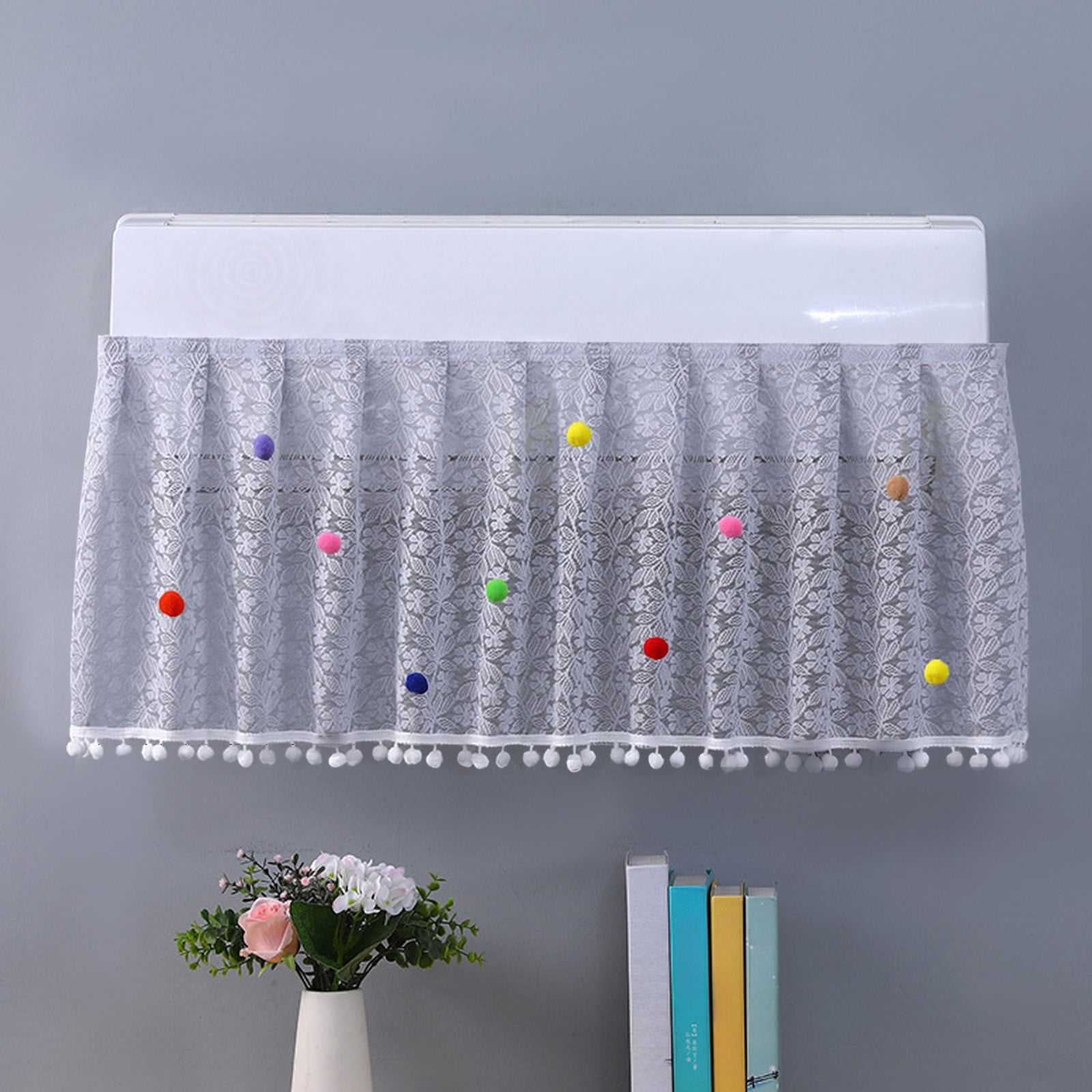 GXFMYA Lace Air Conditioning Wind Curtain - Multi-Functional Wall ...