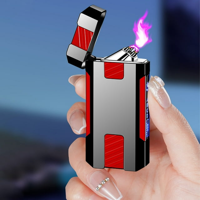 GXFMYA Rechargeable Mini USB Lighter, Windproof Electronic Igniter for ...