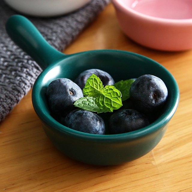 GXFMYA Small Handle Condiment Dish – Mini Dish for Dips, Dressings ...