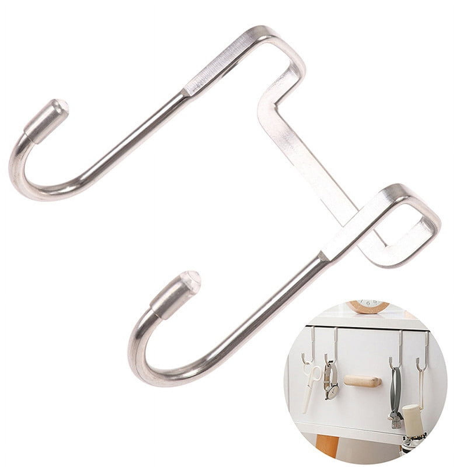 GXFMYA Stainless Steel Over Door Hooks - Double S-Type Hangers for ...