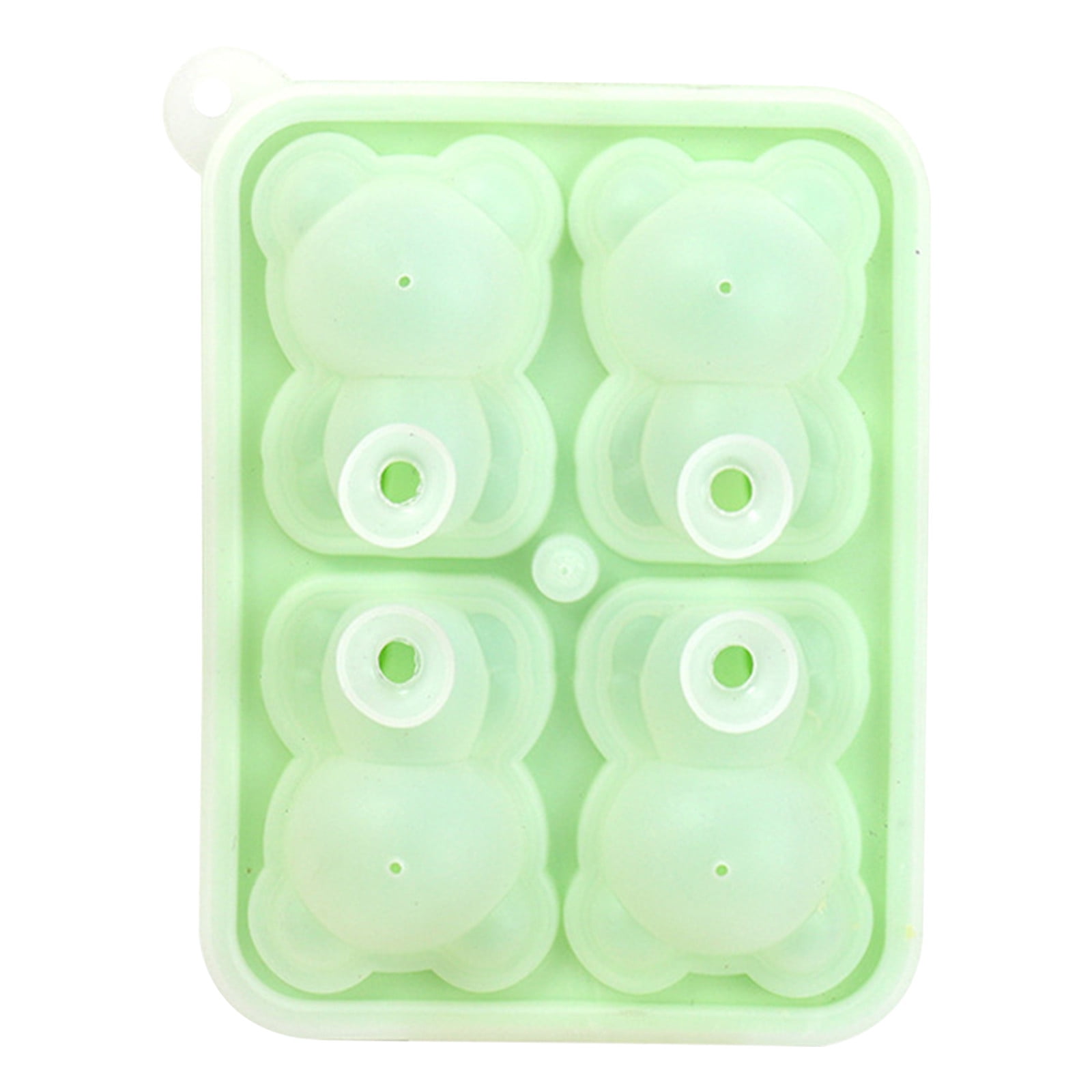 GXFMYA Summer Ice Cool Tool, Bear Shaped Popsicle Box for Fun DIY Ice ...